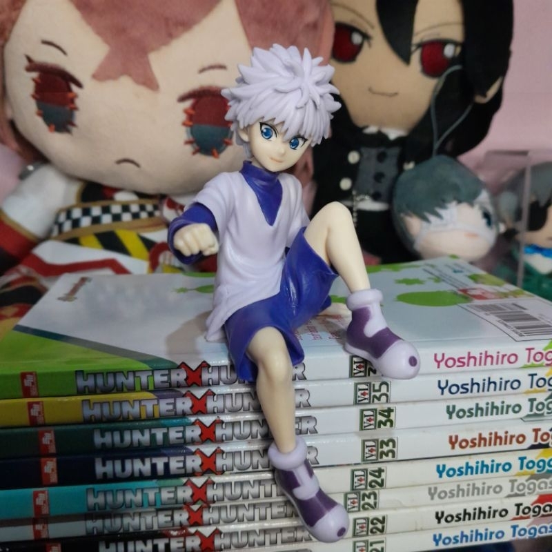 Jual Killua Zoldyck Action Figure Hunter x Hunter Noodle Stopper Duduk ...