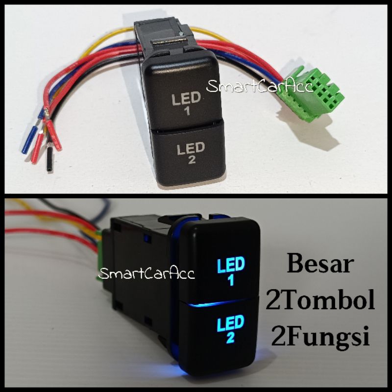 Jual Switch Saklar Tombol Lampu Foglamp Drl Proji Projie Toyota ...