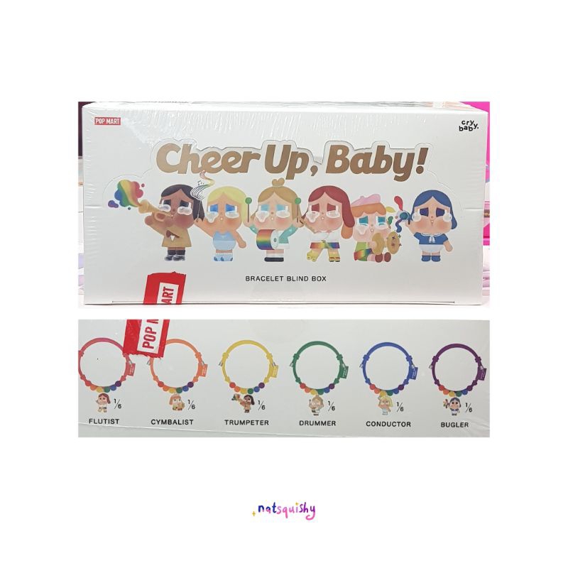 Jual Pop Mart Labubu Cheer Up Baby Bracelet Blind Box | Shopee Indonesia