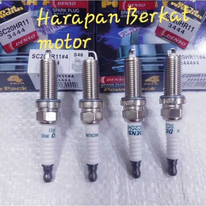 Jual BUSI IRUDIUM BUSI PEMANAS AGYA AYLA SIGRA CALYA MADE IN JAPAN 1set ...