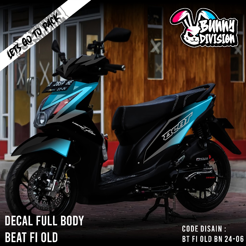 Jual (COD) TERBARU Decal Sticker Beat Fi OLD DELUXE STREET CBS 2014 ...