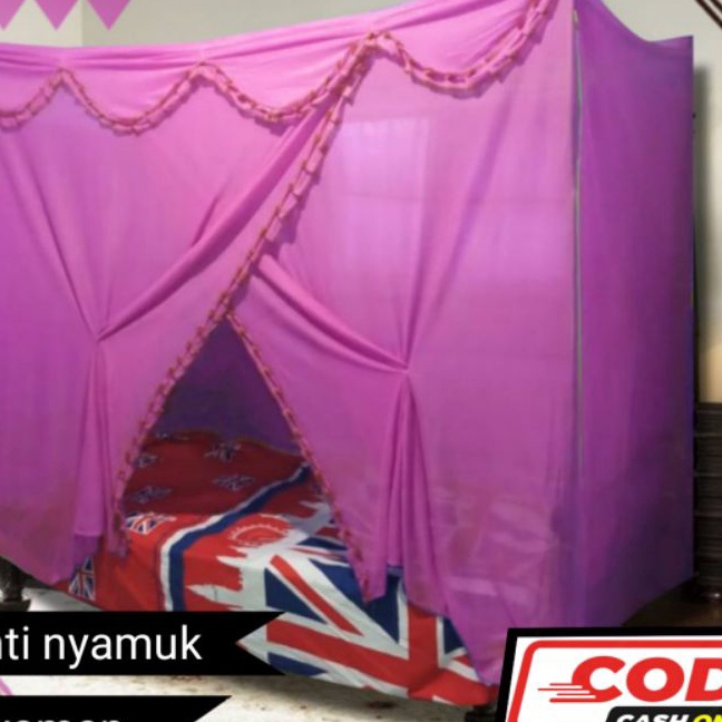 Jual Khusus Kelambu Nyamuk Tebal Kuat Premium Ukuran Jumbo Klambu ...
