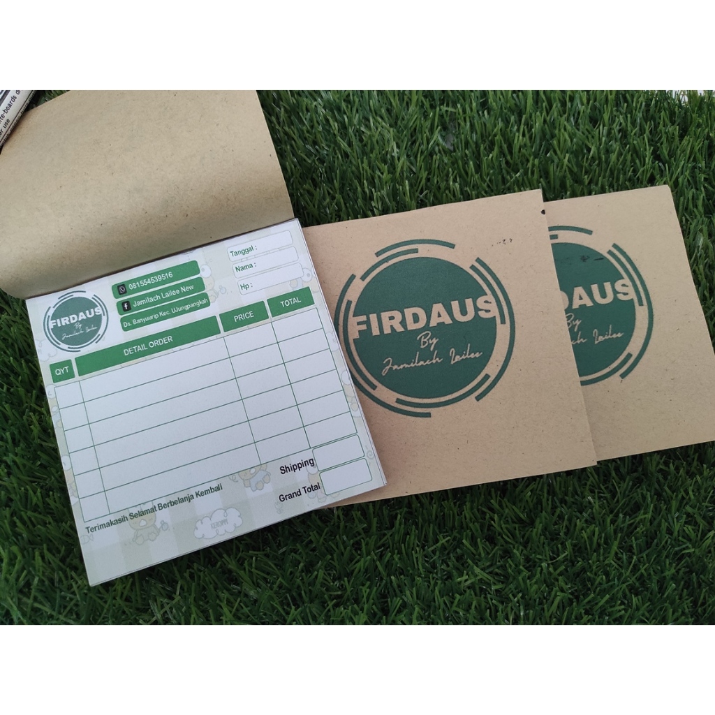 Jual CETAK NOTA CUSTOM / NOTA TOKO / NOTA OLSHOP / NOTA BON / INVOICE ...