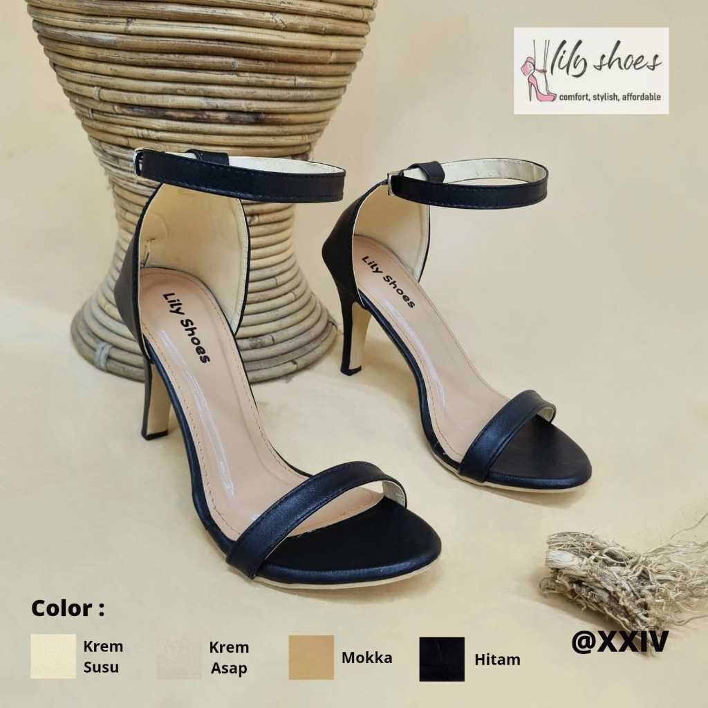 Jual LILY SHOES - Monalisa High Heels Wanita Sepatu Hak Tinggi Kerja 9 ...