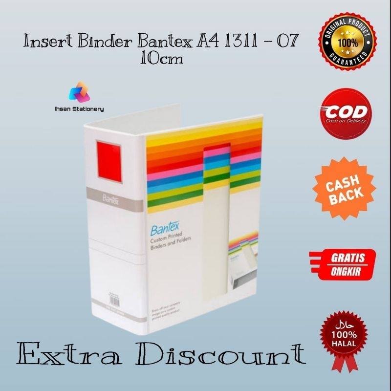 Jual Ordner Bantex 1311/Insert Post Binder/Insert Pipe Binder A4 10 cm (1 Pcs) | Shopee Indonesia