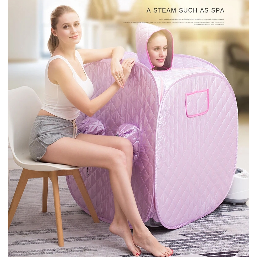 Jual kotak sauna / Portable Steam Sauna / Tubuh Alat Sauna Room / Alat ...