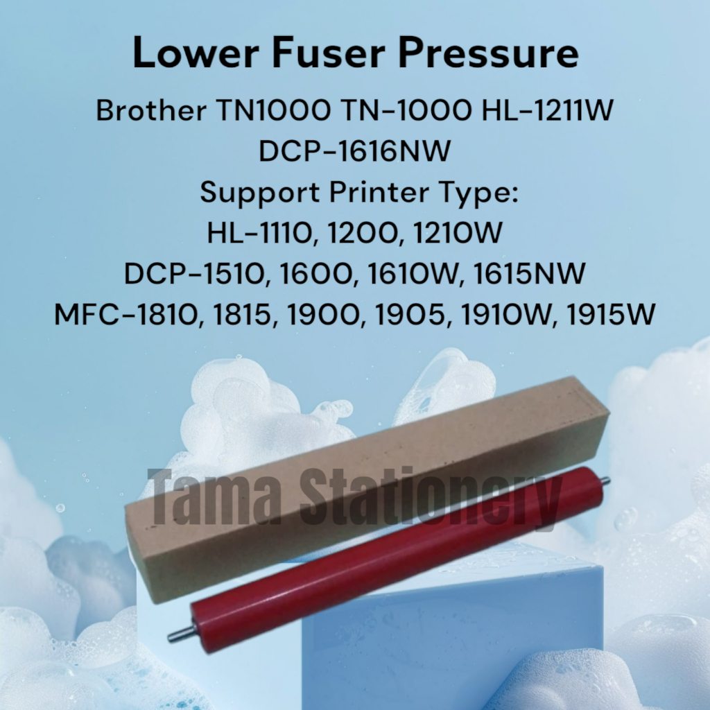 Jual Fuser Pressure Roller TN-1000 TN1000 TN 1000 HL-1110 HL-1210 HL ...