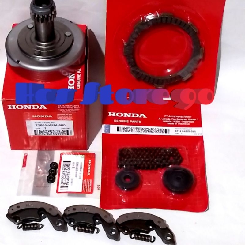 Jual Paket Lonceng , Kampas Ganda Only , Plat Kopling , Rantai Keteng Honda Supra Fit New ...