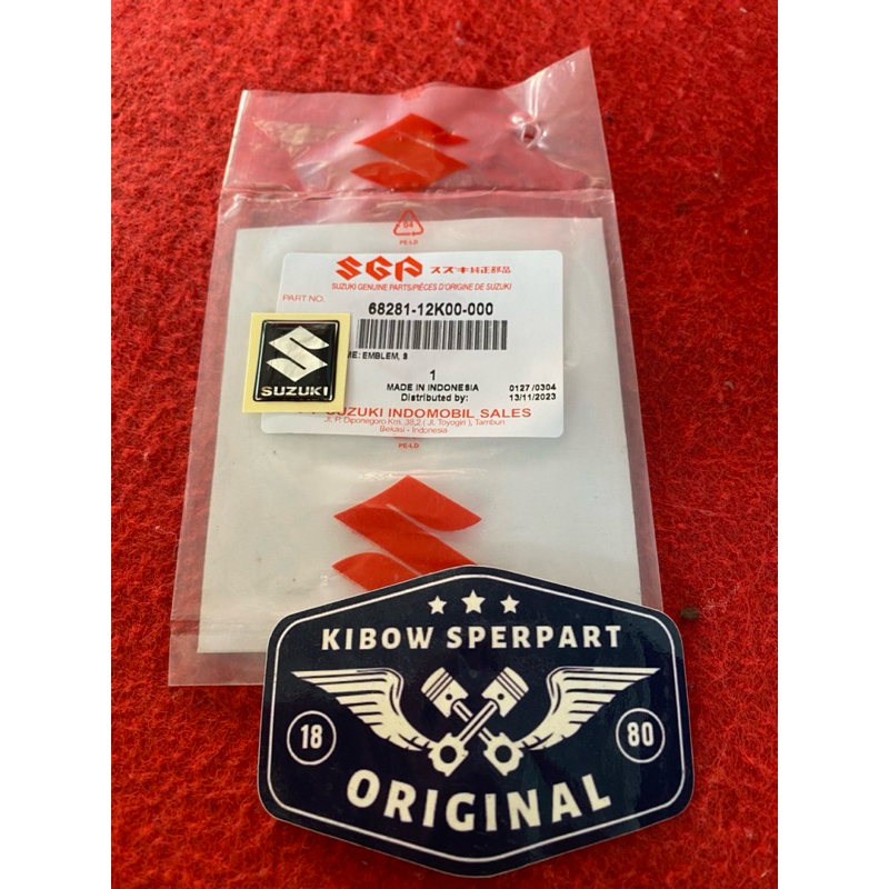 Jual Emblem logo suzuki satria fu 150 f1 injeksi ORIGINAL SGP | Shopee ...