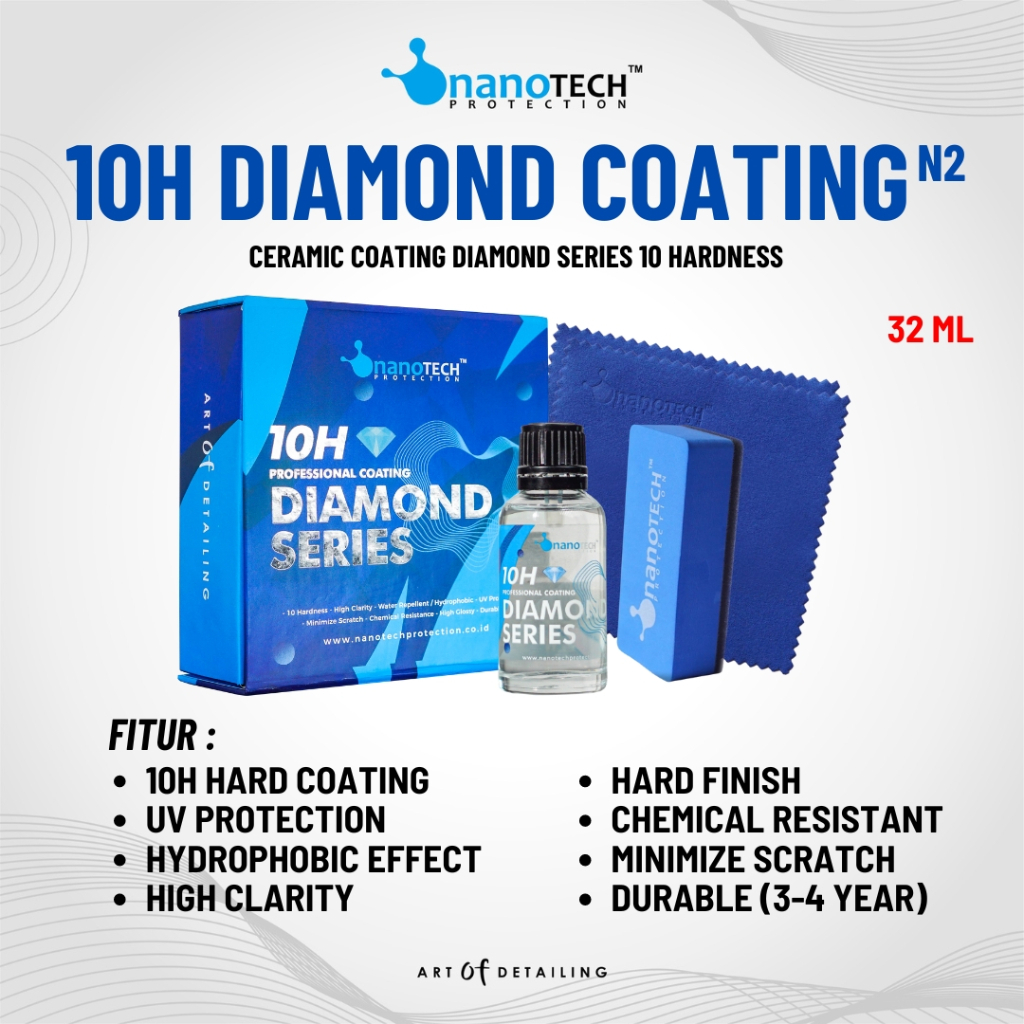 Jual 10H DIAMOND SERIES NANO CERAMIC COATING - nanoTECH PAINT ...