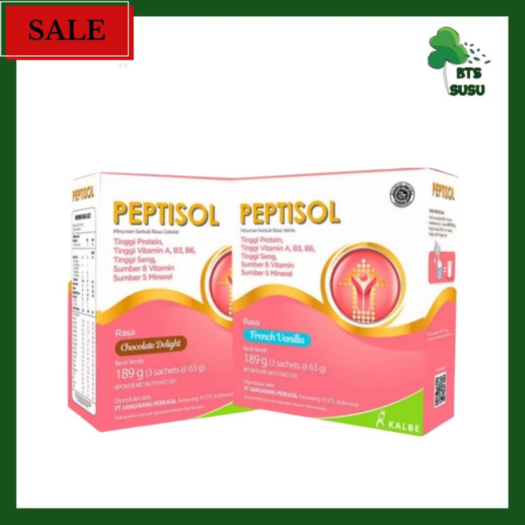 Jual Peptisol 190gr Vanila Coklat susu pasca operasi sakit | Shopee ...