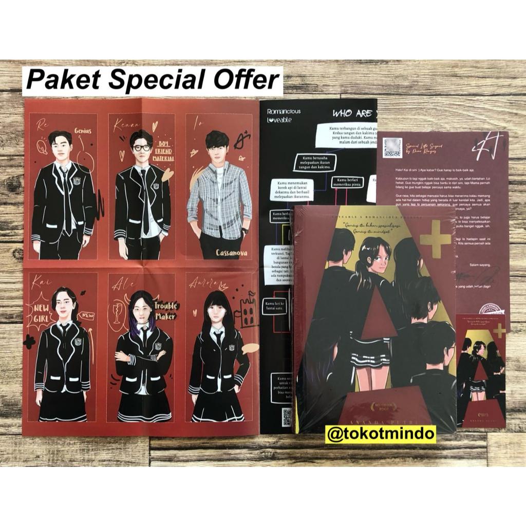 Jual ORIGINAL Novel A+ (Ananda Putri) A plus + Bonus - Penerbit ...