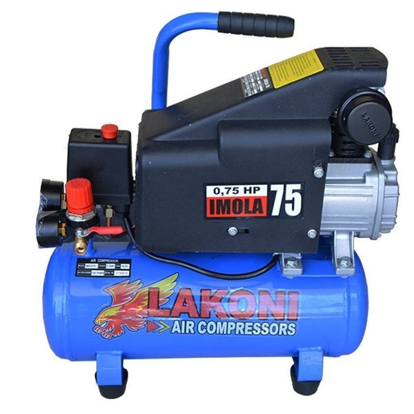Jual Lakoni Imola 75 Air Compressor Kompresor 0,75 HP 3/4 PK - Tanki 10 ...