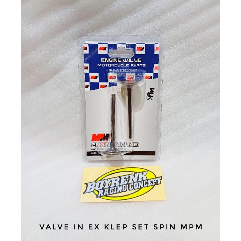 Jual KLEP SET VALVE SET IN EX SPIN MPM-BOYRENK | Shopee Indonesia