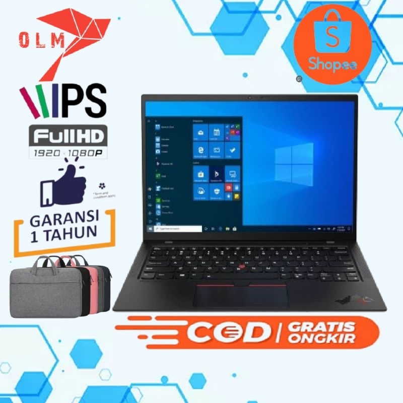 Jual Laptop Lenovo X1 Carbon Core i5 Gen 8 Ram 8GB SSD 512GB Mulus Bergaransi | Shopee Indonesia