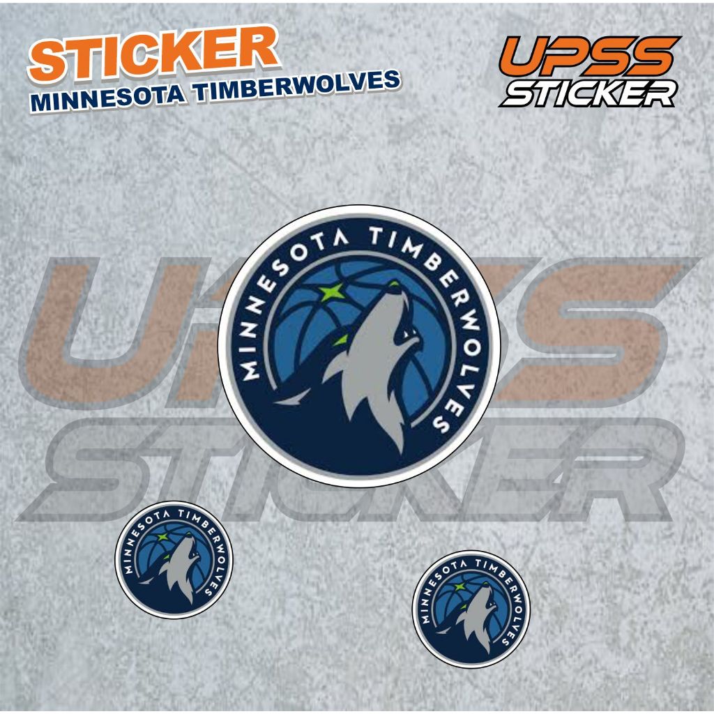 Jual Stiker Sticker Minnesota Timberwolves Case Phone Logo Brand Band ...