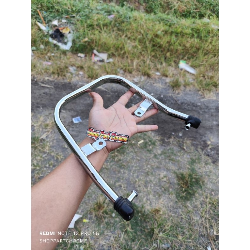 Jual begel/behel/planger KOTAK GL MAX/GL PRO ori set karet crom Celup ...