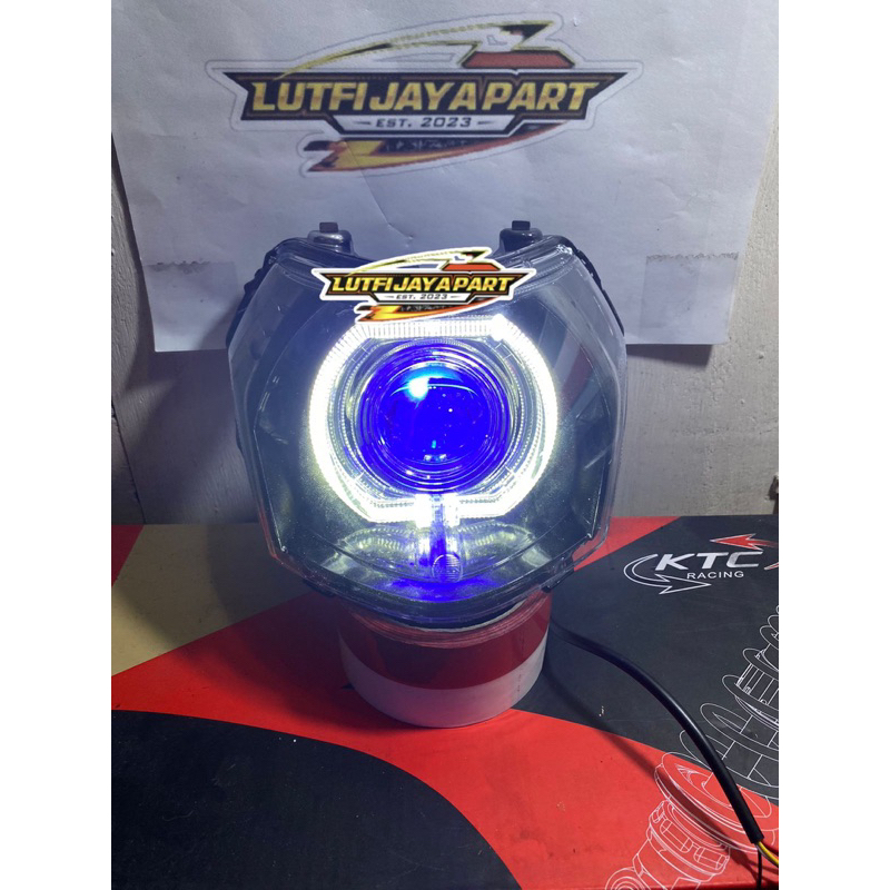 Jual Paket Reflektor Vega Force injeksi set Semi Biled ala ala cutt off ...