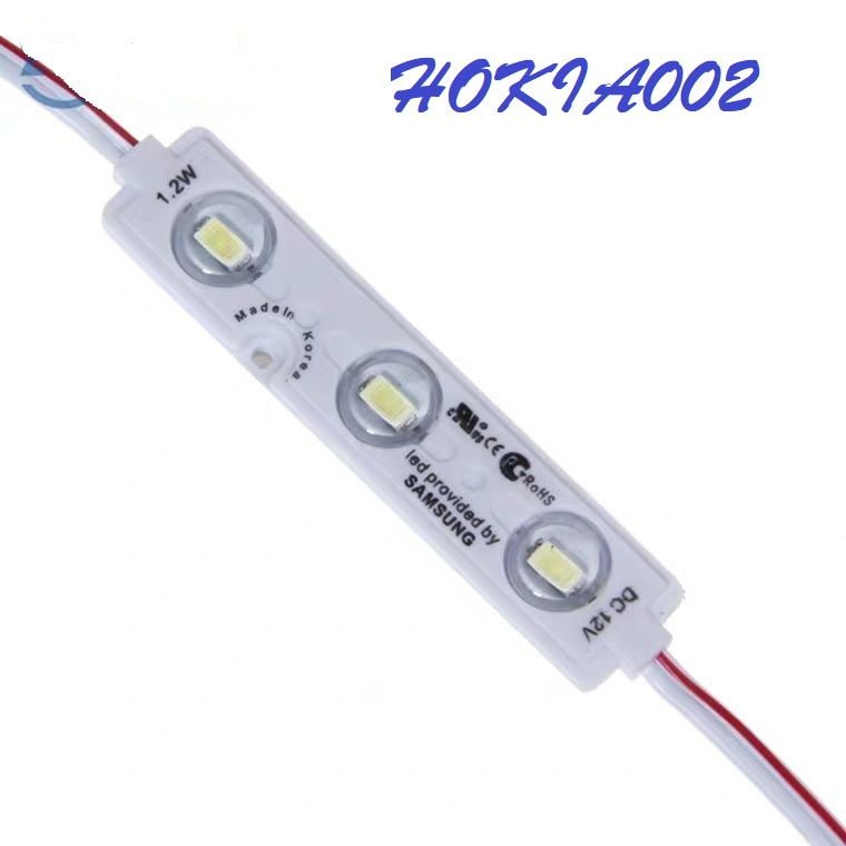 Jual SAMSUNG Lampu Modul LED 5730 SMD 12v DC 3 Mata 12V Module (6511) SUPER BRIGHT | Shopee ...