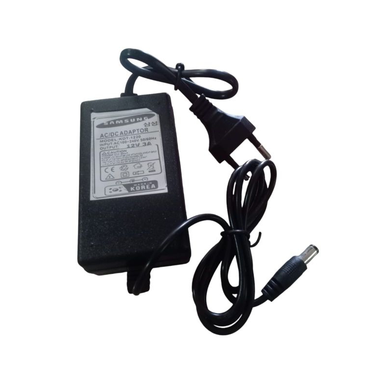 Jual Samsung adaptor 3A 12V panjang besar original murni camera cctv ...