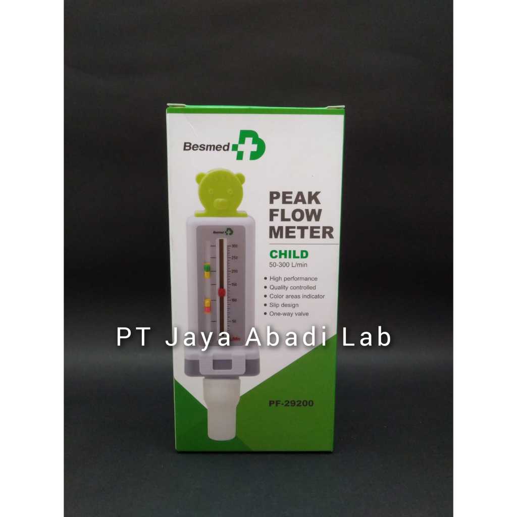 Jual Peak flow meter anak 50-300 L/ min child flowmeter alat ukur ...