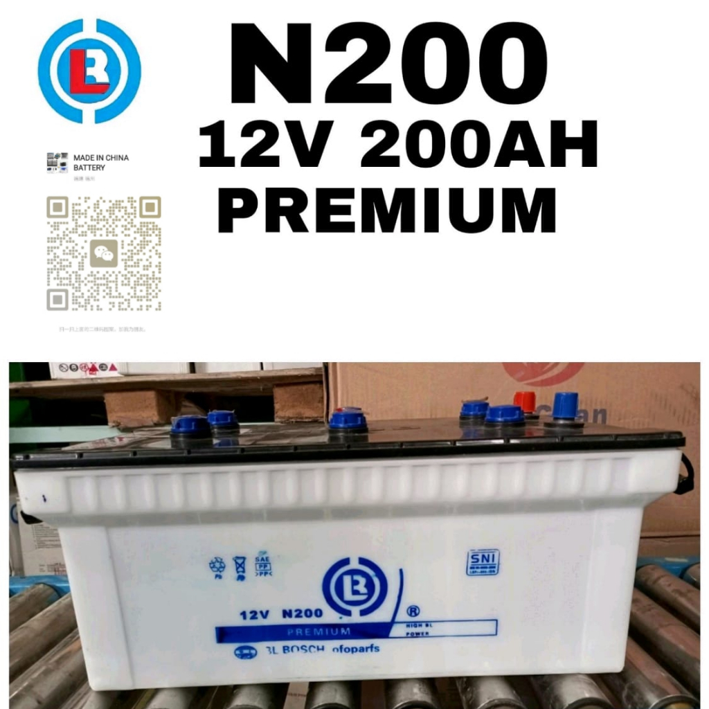 Jual Aki Accu BAOLE N200 12 Volt 200 Ah PREMIUM ORIGINAL untuk aki ...