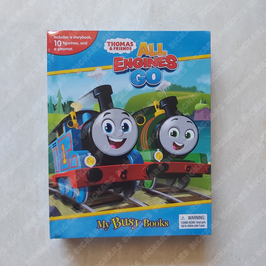 Jual Thomas and Friends MY BUSY BOOKS : ALL ENGINES GO Sturdy Board ...