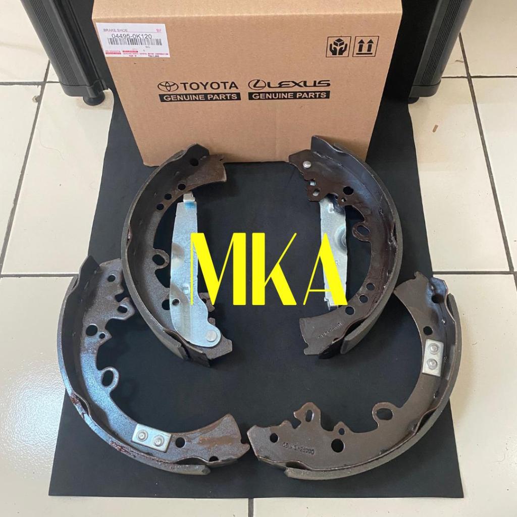 Jual BRAKE SHOE KAMPAS REM BELAKANG TOYOTA FORTUNER HILUX P/N 04495 ...