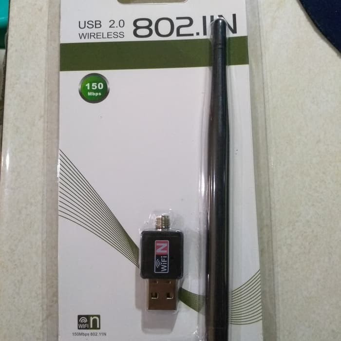 Jual USB DONGLE WIRELESS WIFI RECEIVER USB ADAPTER 150Mbps 802.11N ...