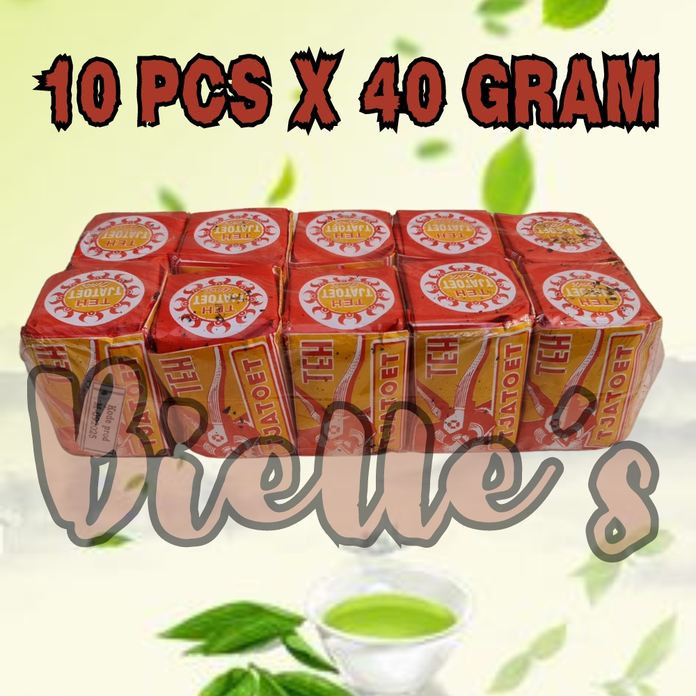 Jual 10 Pcs X 40 Gram - Teh Tjatoet Kuning 10Pcs x 40Gram SLAWI TEGAL ...