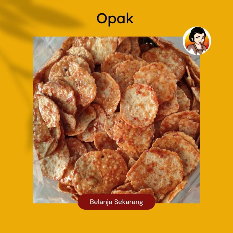 Jual OPAK PEDAS MANIS/ CAMILAN MAK'E/ CEMILAN JAJANAN JADUL/ OPAK ...
