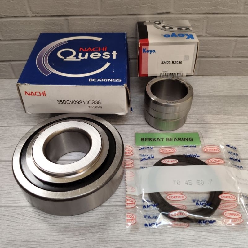 Jual BEARING RODA BELAKANG GRAN MAX GRAND MAX SET BEARING+CONES+SEAL NOK | Shopee Indonesia