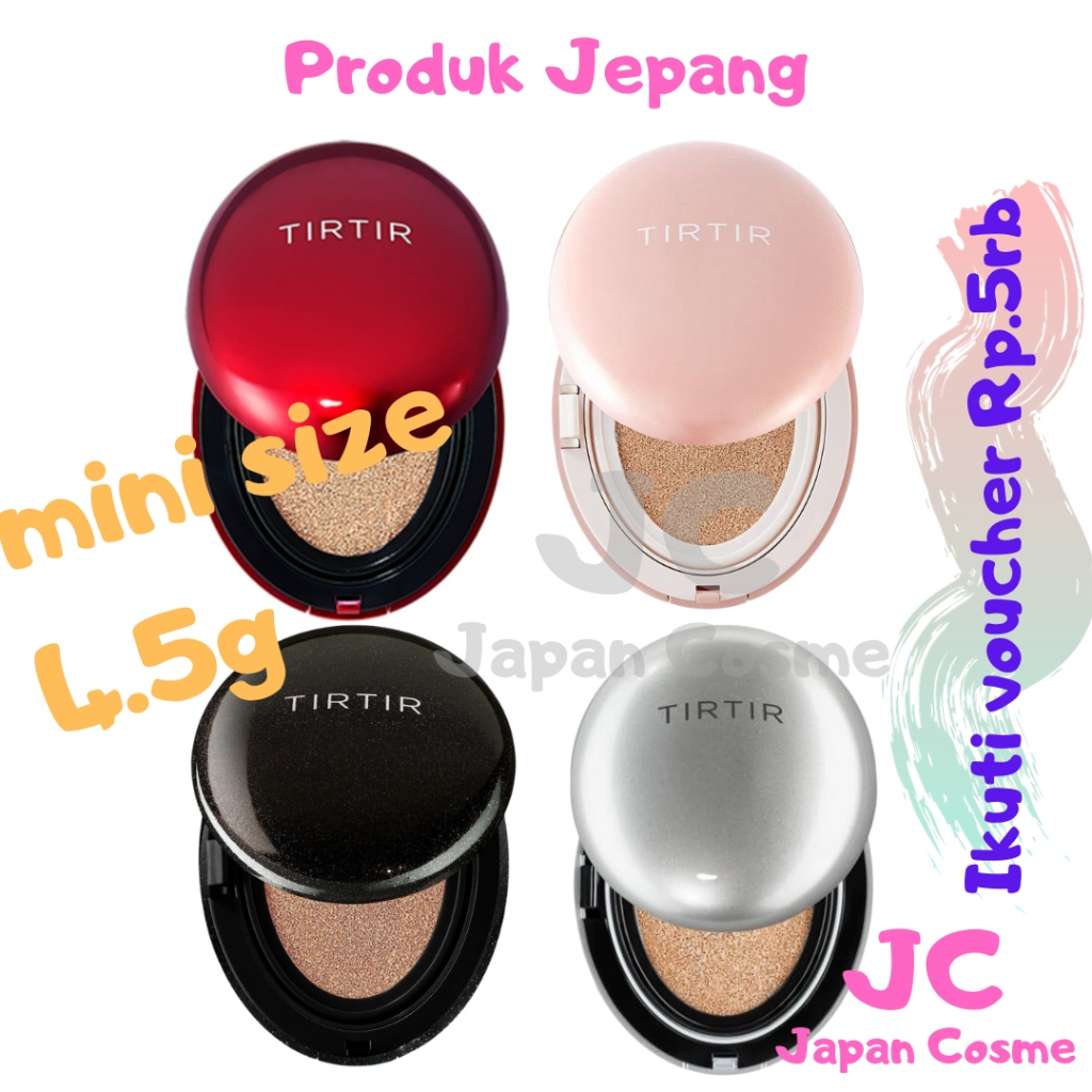 Jual 🇯🇵 korea tirtir mask fit cushion foundation red pink 17C 21N 23N mini 4.5g | Shopee Indonesia