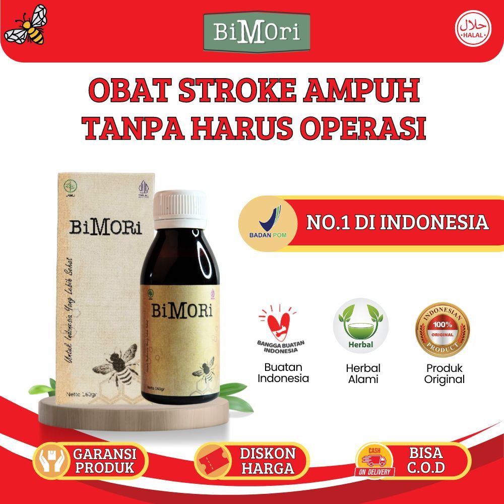 Jual Bimori Obat Stroke Tanpa Operasi | Obat Hipertensi | Obat Kebas ...