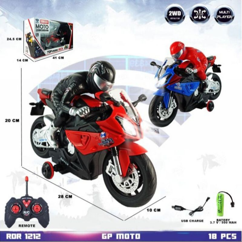 Jual RC GP MOTO RDR1212///RC MOTOR BALAP///MOBIL REMOTE CONTROL ...