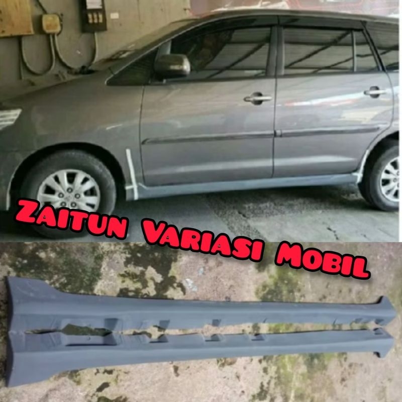 Jual Bodykit samping inova tipe V | body kit side skirts innova type V ...