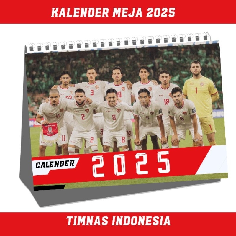 Jual kalender Meja 2025 Timnas Indonesia | Shopee Indonesia