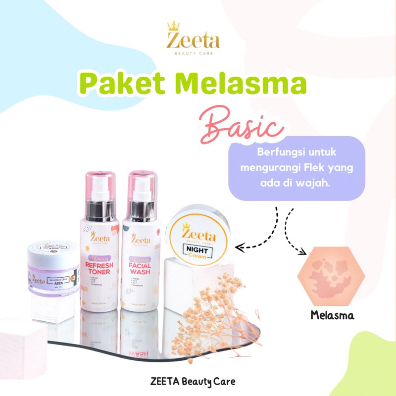 Jual Zeeta Melasma Series + Serum | Shopee Indonesia