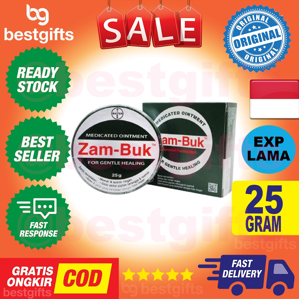 Jual ZAMBUK BAYER MEDICATED OINTMENT OBAT LUAR SALEP LUKA PEREDA MEMAR ...