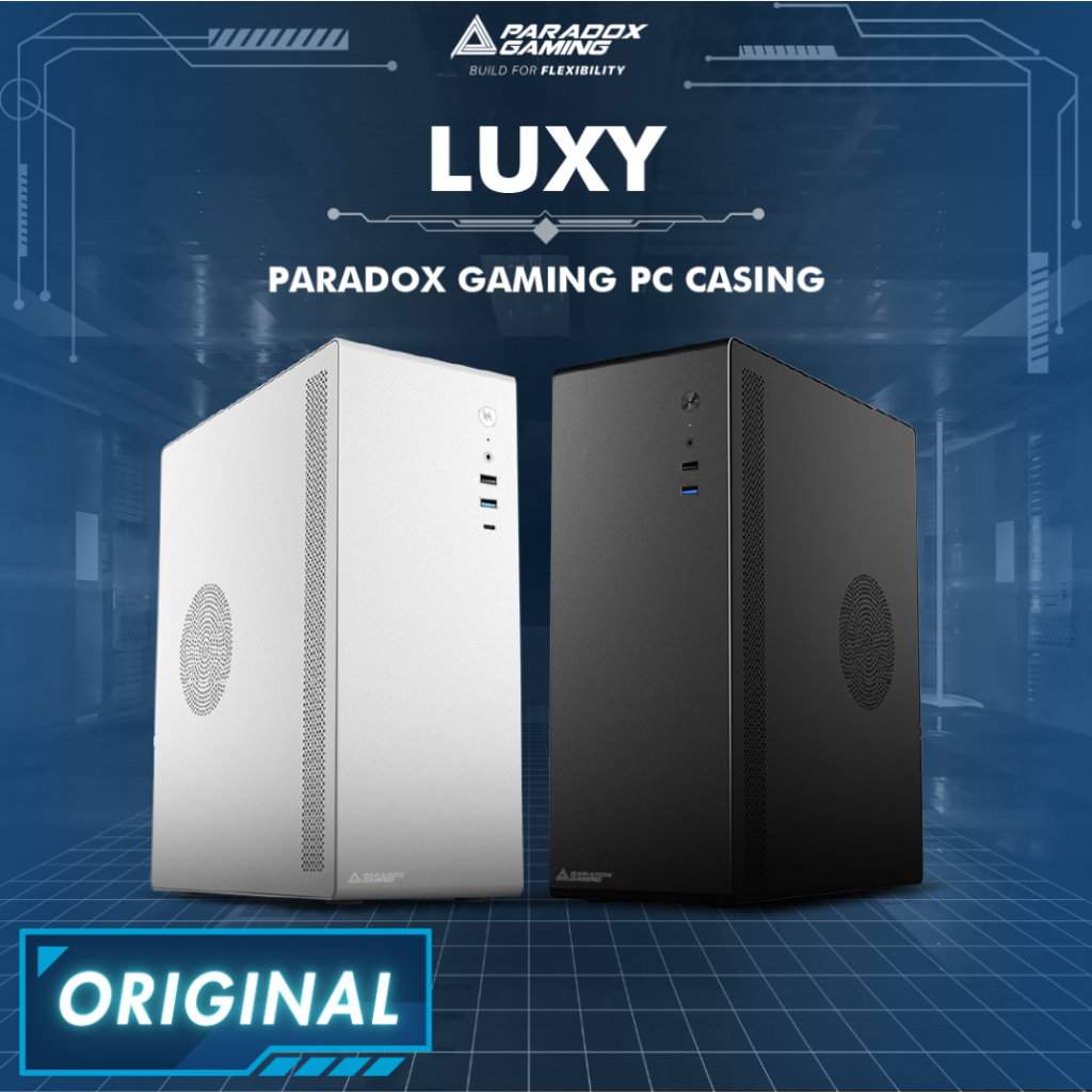 Jual Casing PC Paradox Gaming Luxy Gratis PSU dan 1 FAN M-ATX Elegance ...