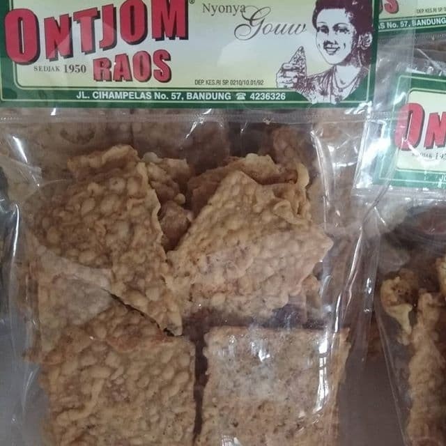 Jual keripik tempe ONCOM RAOS KERIPIK TEMPE ONTJOM RAOS oleh oleh ...