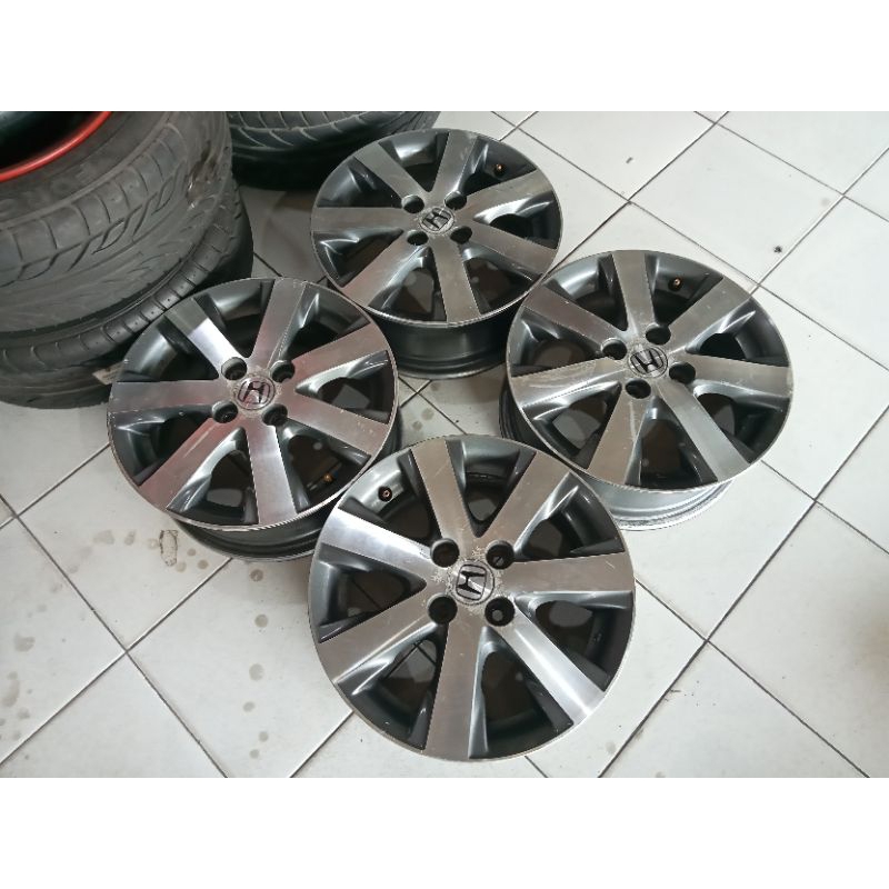 Jual Velg Bekas Honda Freed Ring 15 lebar 5,5 Baud 4x100 Kondisi velg ...
