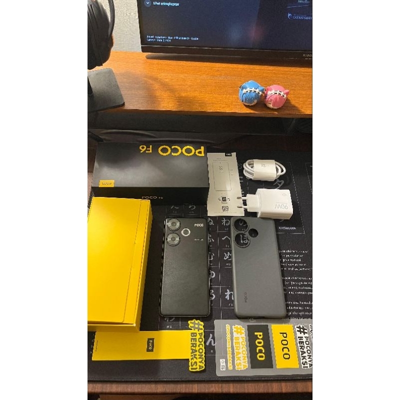 Jual Poco F6 5G Black NFC 12/512 like new Resmi mulus baru | Shopee ...