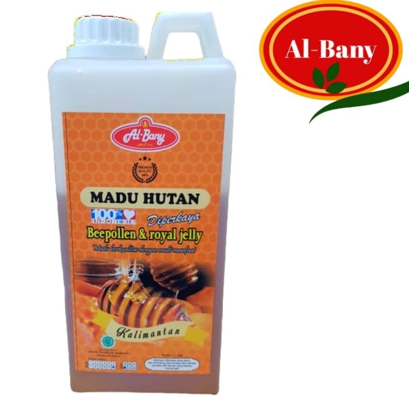 Jual MADU HUTAN SUPER PLUS BEE POLLEN DAN ROYAL JELLY NETT 1000GR | Shopee Indonesia