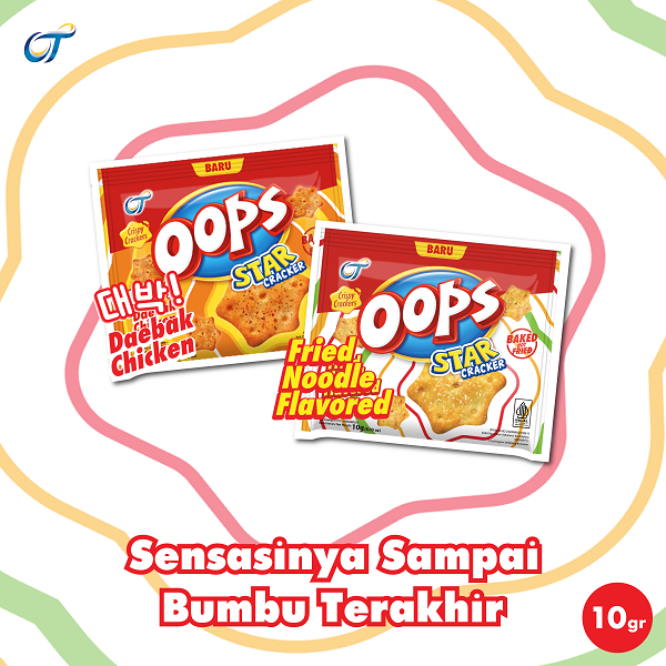 Jual oops star cracker fried noodle 10g - oops cracker fried noodle ...