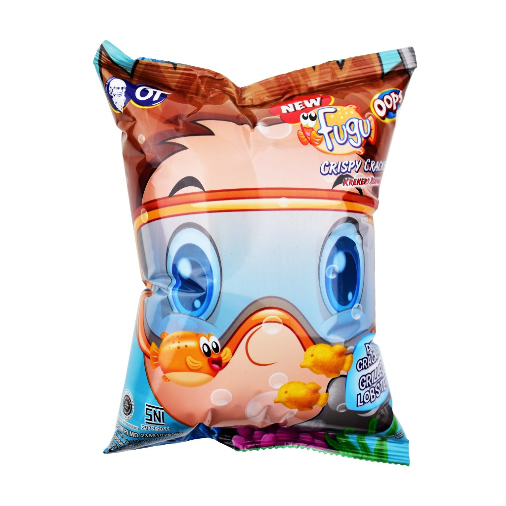 Jual oops fugu crispy crackers grilled lobster 40gr - oops fugu ...