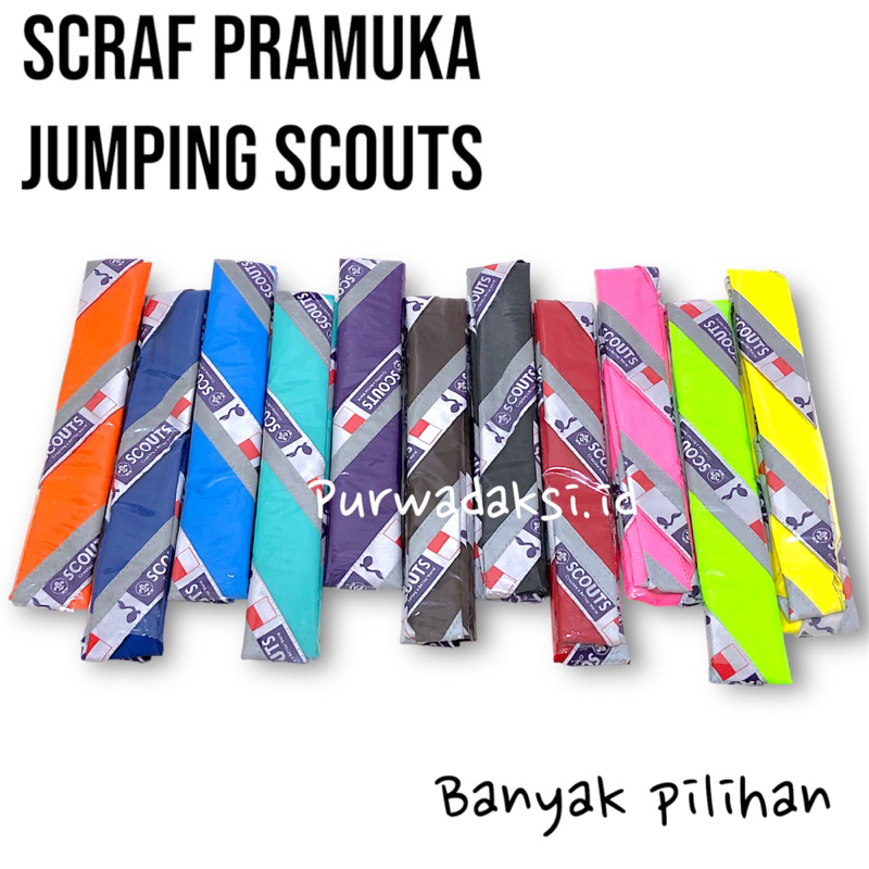 Jual Scraf Pramuka Scout Scraft wosm Menyala | Shopee Indonesia