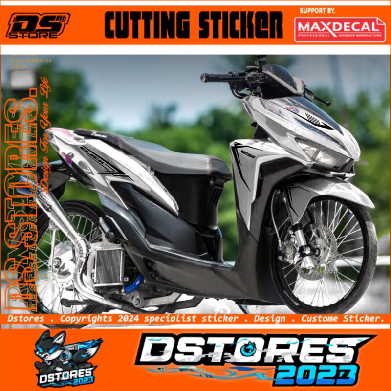 Jual CUTTING STICKER STRIPING VARIO LED NEW 125-150 STRIPING VARIASI VARIO NEW GEN 1 STIKER ...
