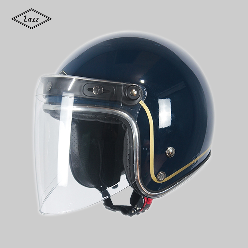 Jual helm lazz evo retro classic pria wanita terbaru original | Shopee ...