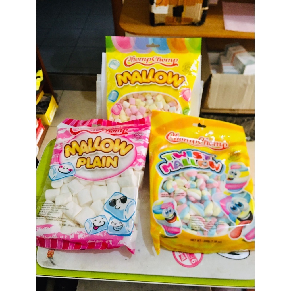 Jual Camilan Marshmallow Chomp Chomp 60 Gr Duckie, Banana, Water Melon ...